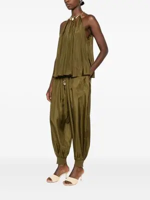 Zimmermann Mahon Silk Trousers - Multicolor