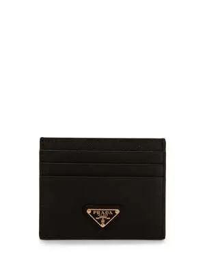 Prada Leather Credit Card Case - Multicolor