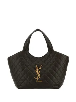 Saint Laurent SAINT LAURENT ICARE Medium Leather Tote Multicolor