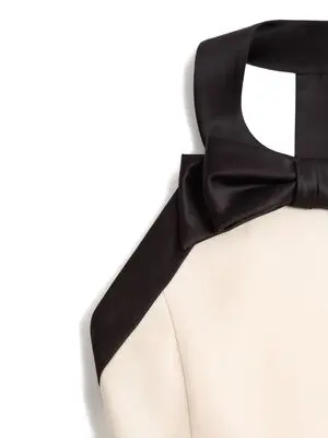 Valentino Garavani Halter Neck Mini Dress With Bow Detail - Multicolor