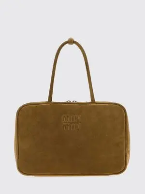 Miu Miu Calf Leather Handbag - Green