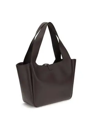 Saint Laurent Le 5 À 7 Shoulder Bag - Brown