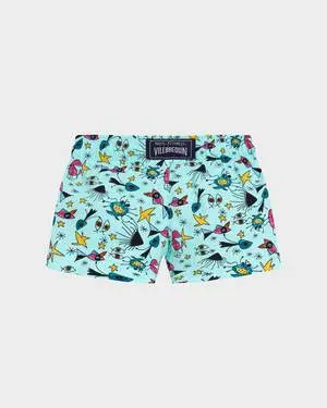 Vilebrequin Baby Swim Shorts Aquatic Carnival - Blue