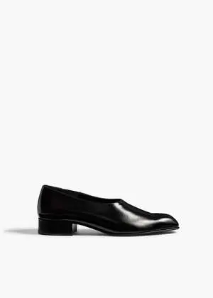 Khaite Colt Slip-on Loafer - Black