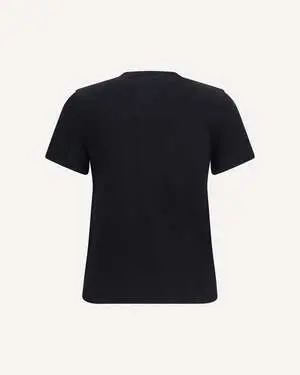 Jacquemus Logo Patch Ribbed Crewneck T-shirt