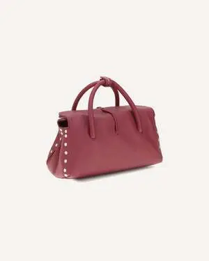 ZANELLATO Dotta Centauro Shoulder Bag - Red