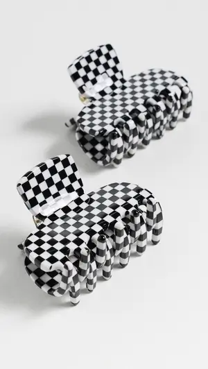 Lele Sadoughi Mini Claw Clip Set