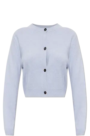 JIL SANDER JIL SANDER Cropped Wool Cardigan With Button Detail