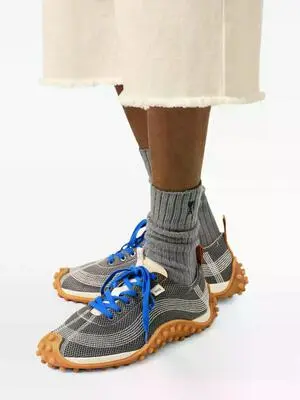 AMI Paris Mesh Mirage Sneakers - Grey