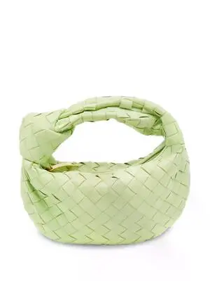 Bottega Veneta Mini Jodie Leather Tote Bag - Green
