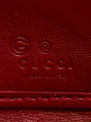 Gucci Microguccissima Zip-fastening Wallet - Red