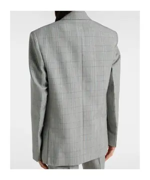 Victoria Beckham Lapel Collar Long-sleeved Blazer