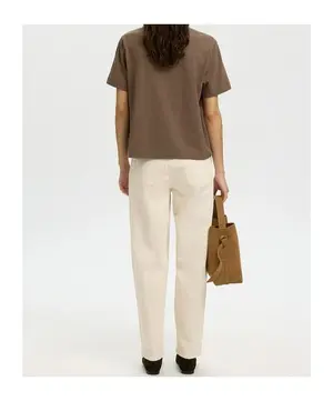 SELECTED Short-sleeved Crewneck T-shirt