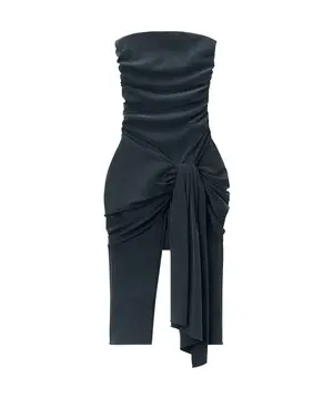 Alexander Wang Off-shoulder Layered Playsuit - Black