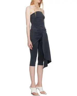 Alexander Wang Off-shoulder Layered Playsuit