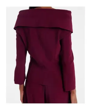 Norma Kamali Cropped Blazer