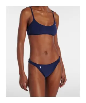 Polo Ralph Lauren Embroidered Bikini Bottoms