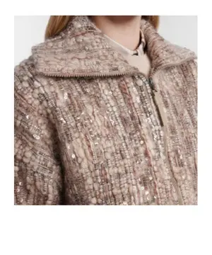 Brunello Cucinelli Sequined Knit Cardigan