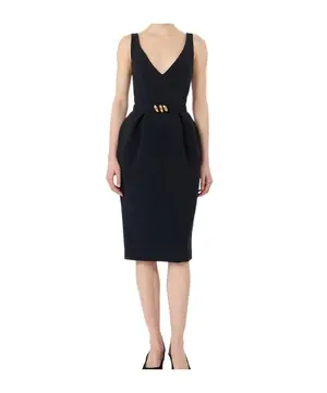 Max Mara Sleeveless Dress - Black