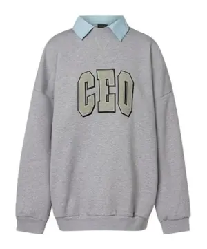 Balenciaga Ceo Team Cotton Fleece Sweatshirt