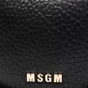 MSGM Leather Shoulder Bag