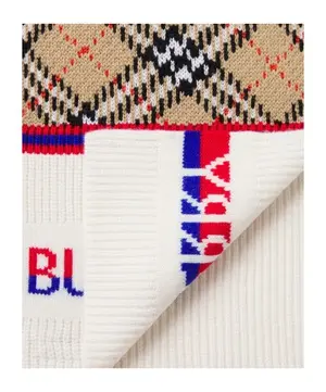 Burberry Check Cotton Jersey T-shirt