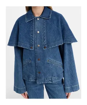 FRAME Cape Denim Jacket
