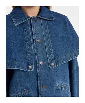 FRAME Cape Denim Jacket
