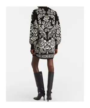 Farm Rio Cashew And Birds Minidress