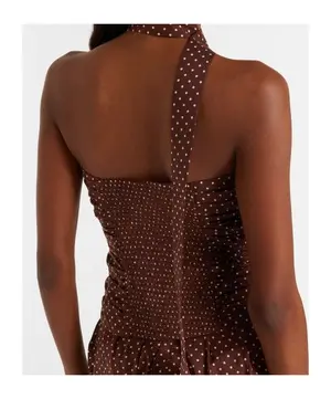 Posse Edie Polka-dot Top