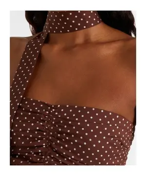 Posse Edie Polka-dot Top