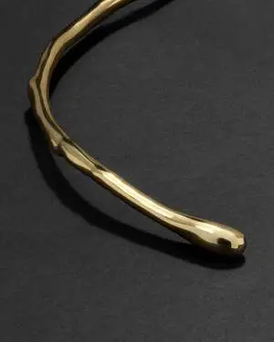 Alexis Bittar Molten Collar Necklace With Crystal Pendant - Clear