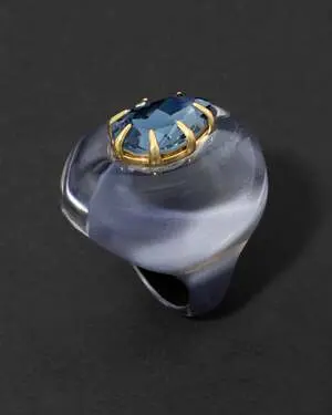 Alexis Bittar Polished Rings