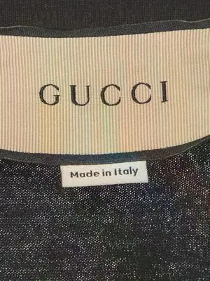 Gucci Logo Intarsia Wool Sweater
