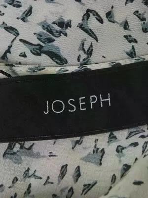 JOSEPH Cannon Mineral-print Silk Top