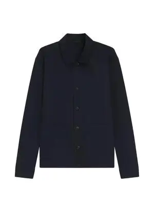BOSS Textured-finish Patch-pocket Jacket