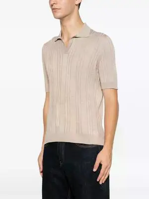 Tagliatore Pavel Ribbed-knit T-shirt