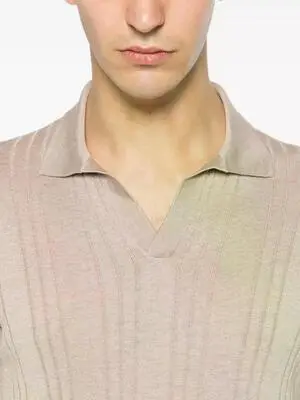 Tagliatore Pavel Ribbed-knit T-shirt