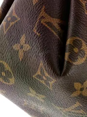 LOUIS VUITTON Pallas Beauty Case Monogram Canvas With Leather Clutch Bag