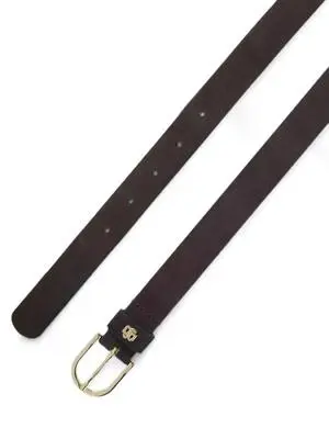 BOSS Logo Plaque Buckle-fastening Belt