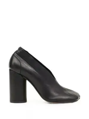 MAISON MARGIELA Nappa Leather Anatomic Court Shoes - Black