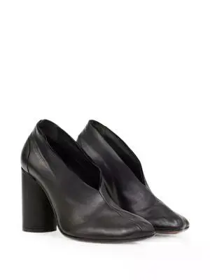 MAISON MARGIELA Nappa Leather Anatomic Court Shoes - Black