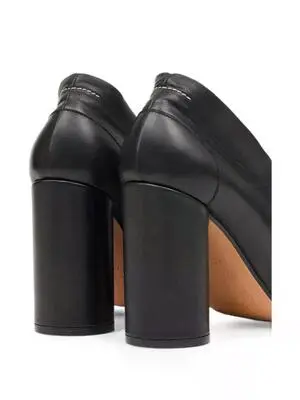 MAISON MARGIELA Nappa Leather Anatomic Court Shoes - Black