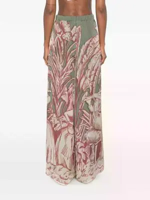 MOUTAKI Printed Palazzo Pants