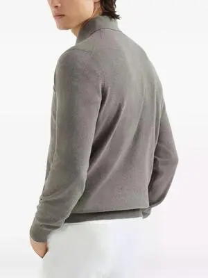 Brunello Cucinelli Cashmere Knit Polo Shirt