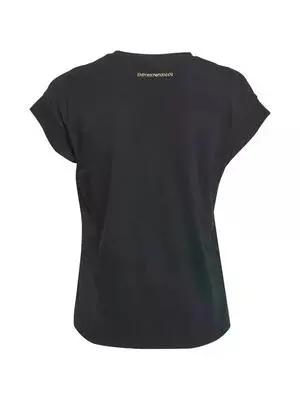 Emporio Armani Logo Appliqué T-shirt