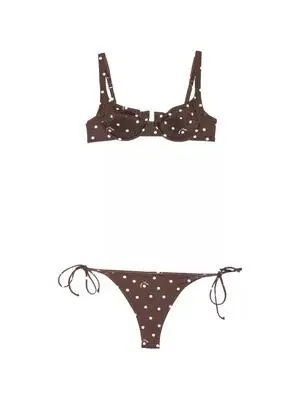 MC2 SAINT BARTH Amira Bikini - Brown