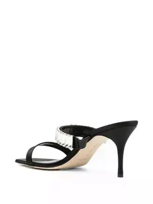 Manolo Blahnik Sakobay Crystal-embellished Sandals