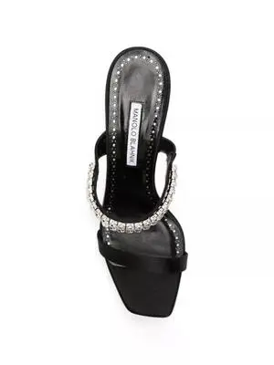 Manolo Blahnik Sakobay Crystal-embellished Sandals