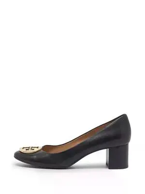Tory Burch Chelsea Block Heel Pumps - Black